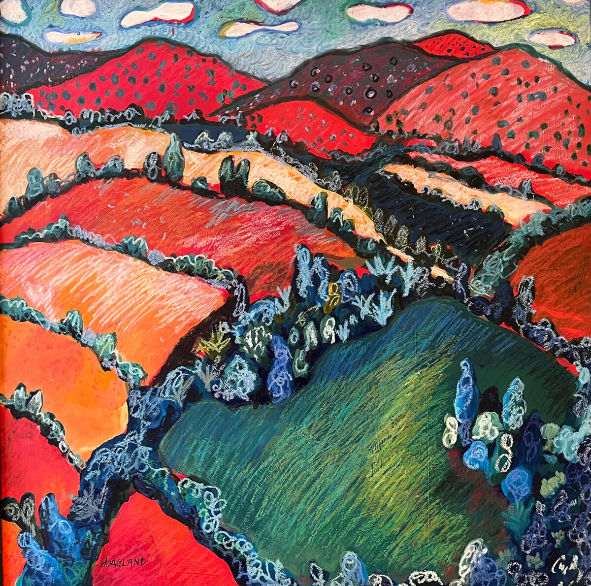 Summer Fields - Libby Hoagland Studio | Portland Artist of Archetypal Paintings